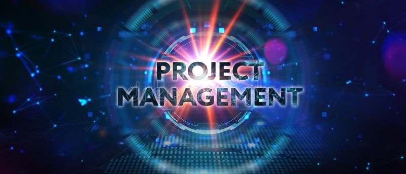 Project Management Concept. Business, Technology, Internet and Network ...