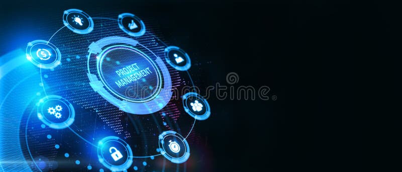 Project Management Concept. Business, Technology, Internet and Network ...