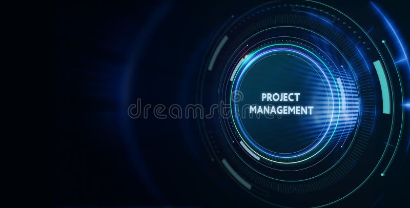 Project Management Concept. Business, Technology, Internet and Network ...