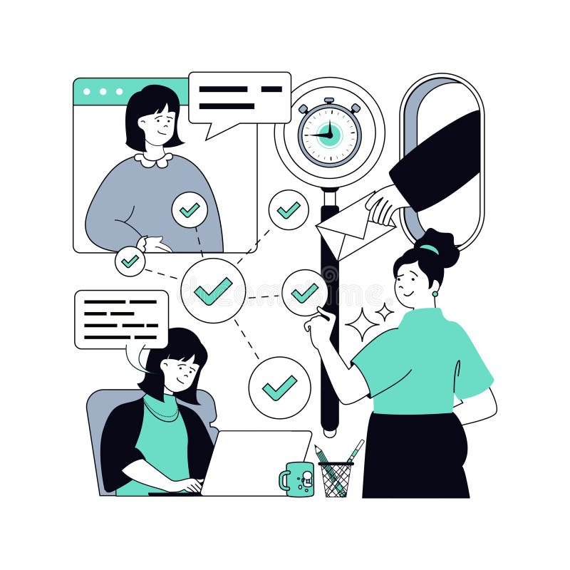 Project Management Concept for Modern Web Design. People Brainstorming and Creating Marketing ...