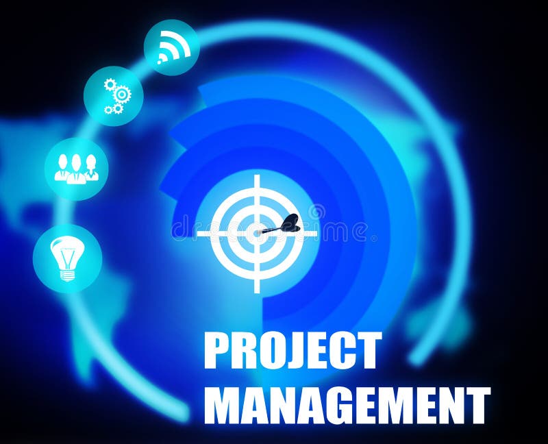 Project Management Concept Plan Graphic Stock Illustration ...