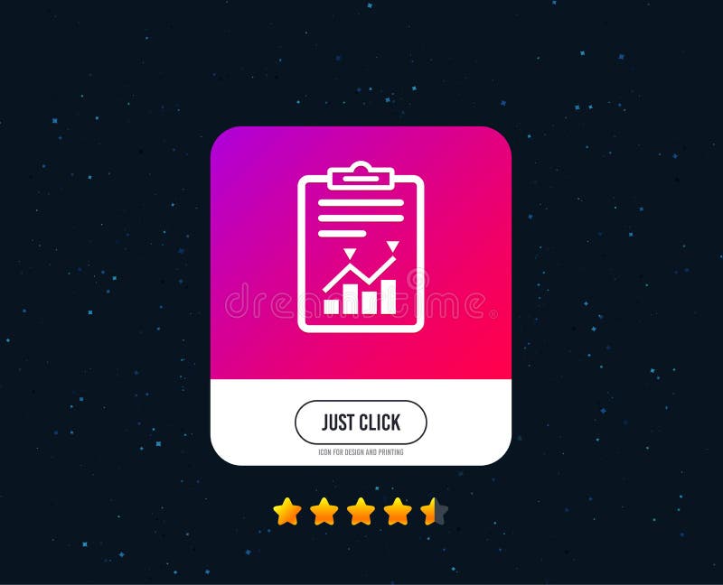 Project Management Icon. Report Document Symbol. Vector Stock Vector ...