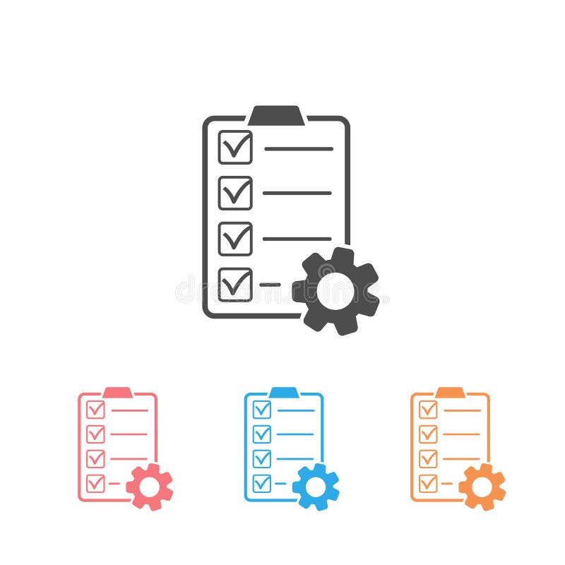 Project Management Icon in Flat Style. Project Symbol for Your Web Site ...
