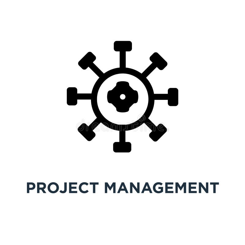 Project Management Icon, Vector Illustration Stock Vector ... Project Management Icon, Vector Illustration Stock Vector ...