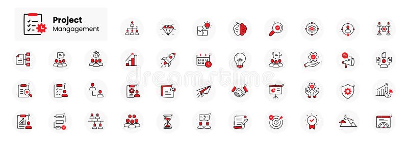 Waterfall Project Management Stock Illustrations – 183 Waterfall ...