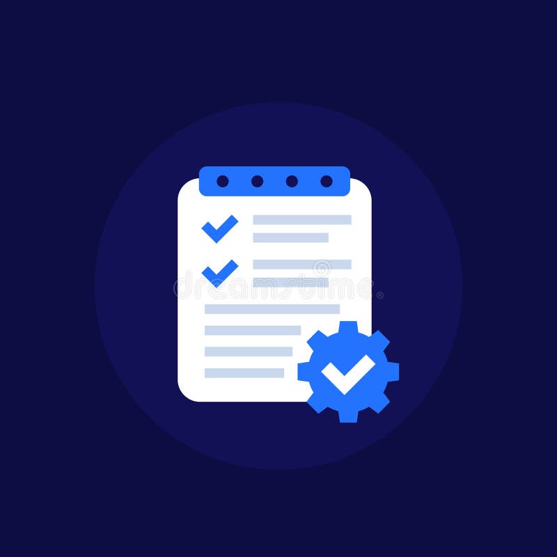 Project Management, Plan Icon, Flat Vector Art Stock Vector ...