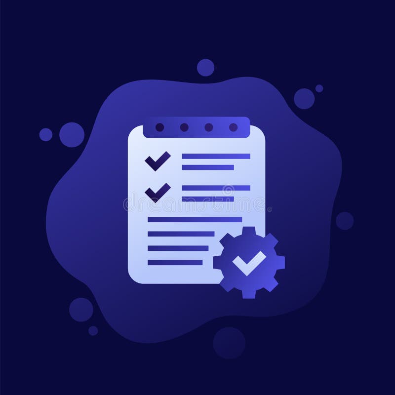 Project Management, Plan Icon, Vector Design Stock Vector ...