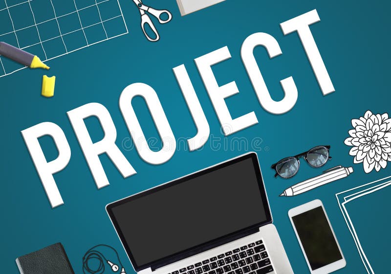 Project Management Planning Ideas Concept Stock Illustration ...