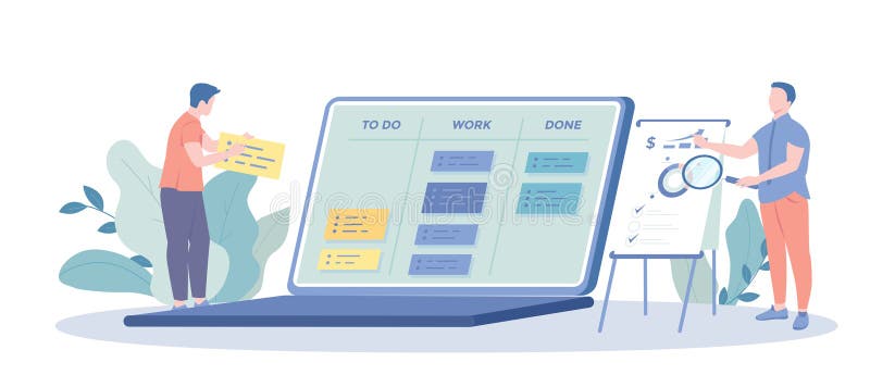Project Management, Task Distribution, Business Teamwork. Project ...