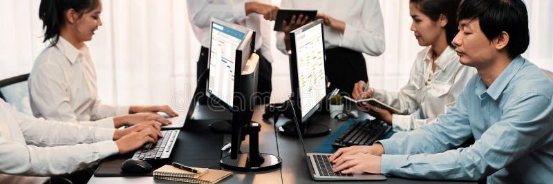 Business People Planning Time and Deadline for Company Task. Trailblazing Stock Photo - Image of ...