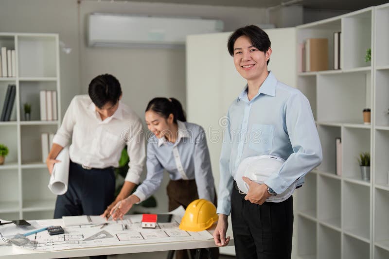 Project Management and Team Dynamics. a Dedicated Group Mapping Out ...