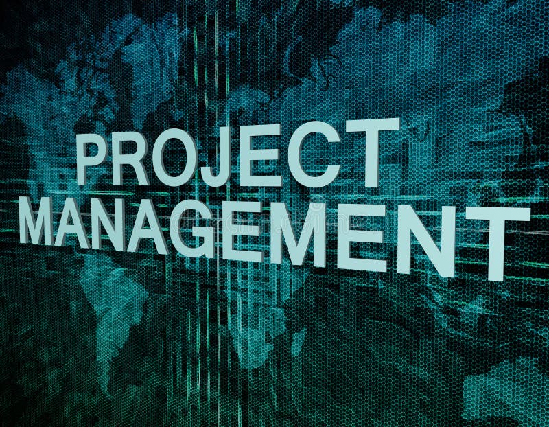 Project Management stock illustration. Illustration of leadership ...