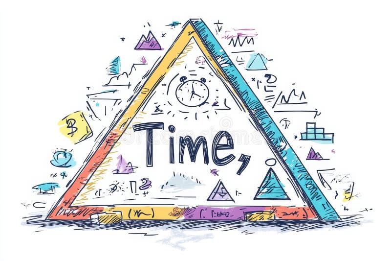 Project Management Triangle is Represented by Time, Money, and Quality ...