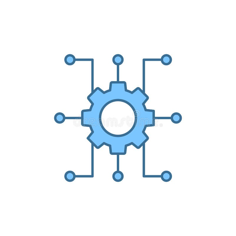 Project Management Vector Icon Symbol Isolated on White Background ...