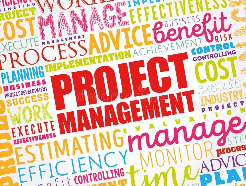 Project Management Word Cloud Stock Illustrations – 3,901 Project ...