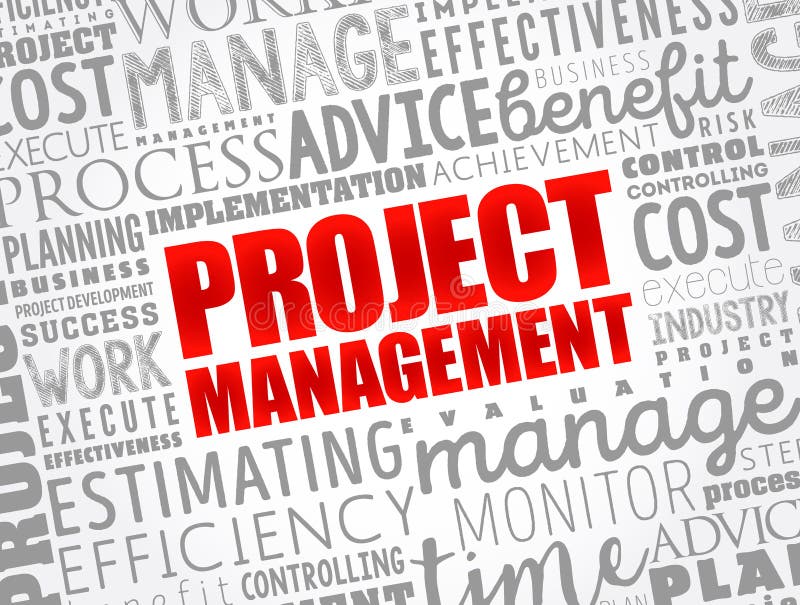 Project Management Word Cloud Stock Illustrations – 3,901 Project ...