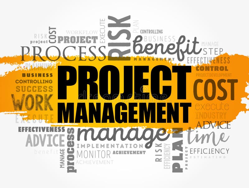 Project Management Word Cloud Stock Illustrations – 3,761 Project ...