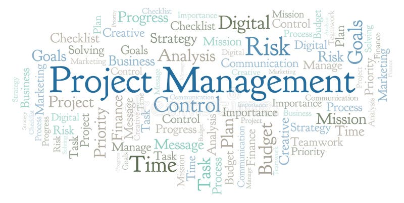 Project management phases stock illustration. Illustration of manage ...