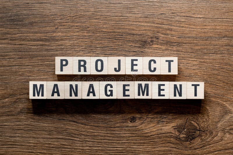 Project Management - Word Concept on Building Blocks, Text Stock Photo ...
