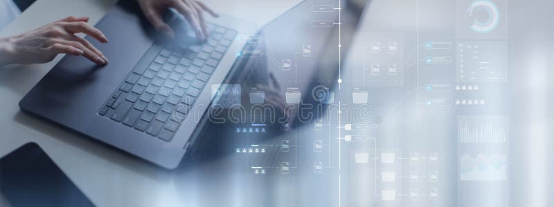 Project Management and Workflow Optimization on a Wide Banner, Business ...