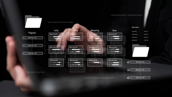 Project Management Workflow and Task Progress Tracking Latch Stock ...