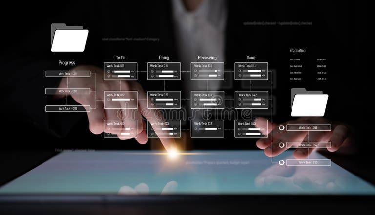 Project Management Workflow and Task Progress Tracking Latch Stock ...