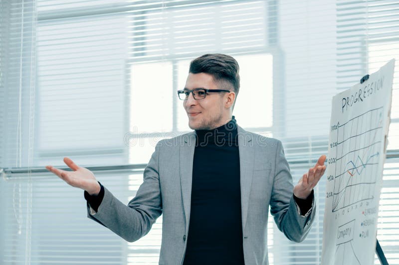 Project Manager Asking Questions during the Briefing Stock Image ...