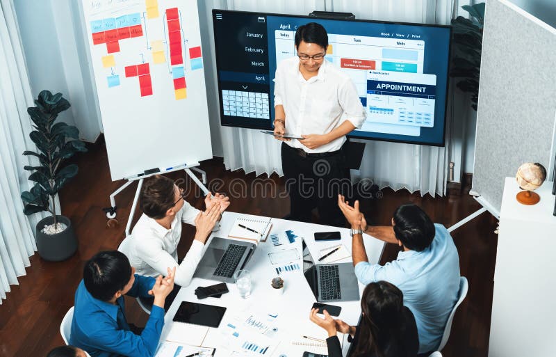 Project Manager Communicate and Collaborate with Team. Prudent Stock ...