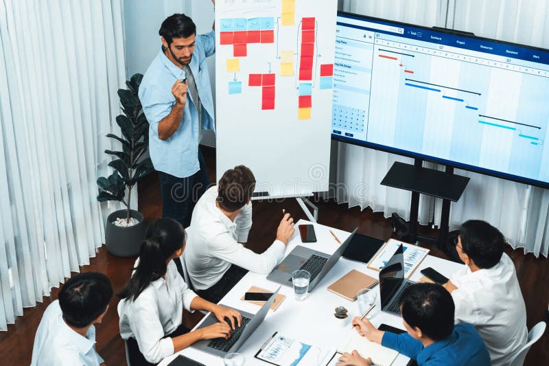 Project Manager Communicate and Collaborate with Team. Prudent Stock ...