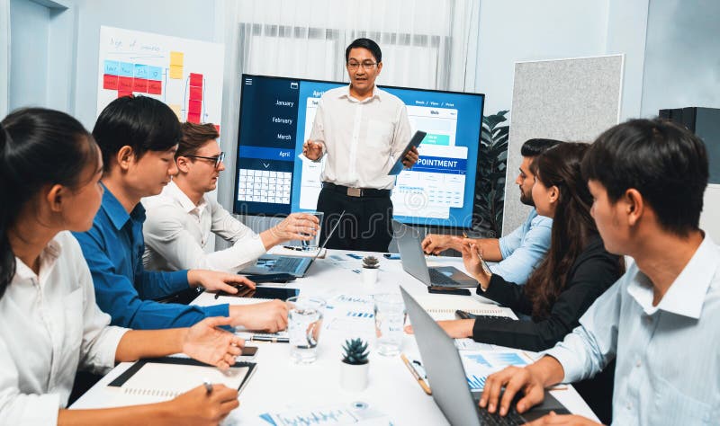 Project Manager Communicate and Collaborate with Team. Prudent Stock ...