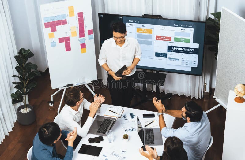 Project Manager Communicate and Collaborate with Team. Prudent Stock ...