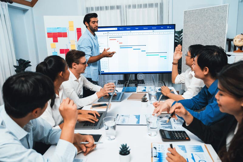 Project Manager Communicate and Collaborate with Team. Prudent Stock ...