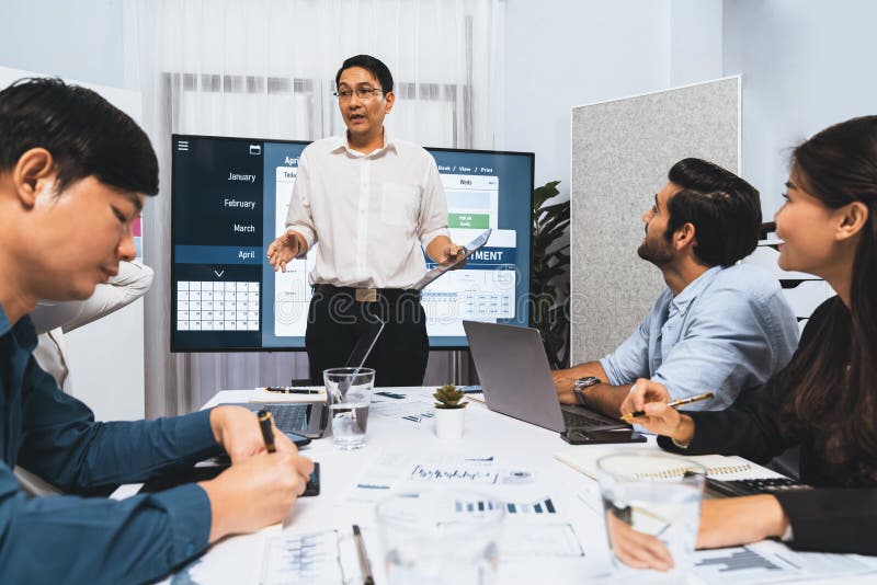 Project Manager Communicate and Collaborate with Team. Prudent Stock ...