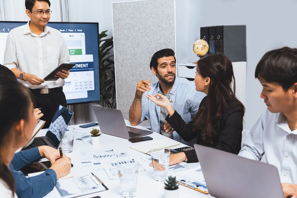 Project Manager Communicate and Collaborate with Team. Prudent Stock ...