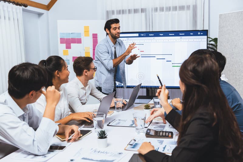 Project Manager Communicate and Collaborate with Team. Prudent Stock ...