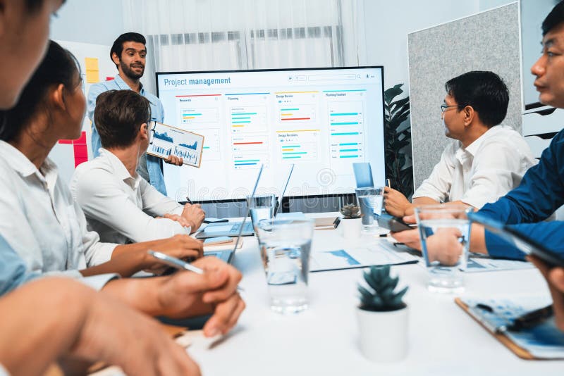 Project Manager Communicate and Collaborate with Team. Prudent Stock ...