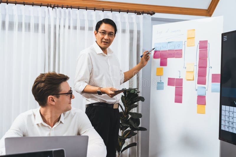 Project Manager Communicate and Collaborate with Team. Prudent Stock ...