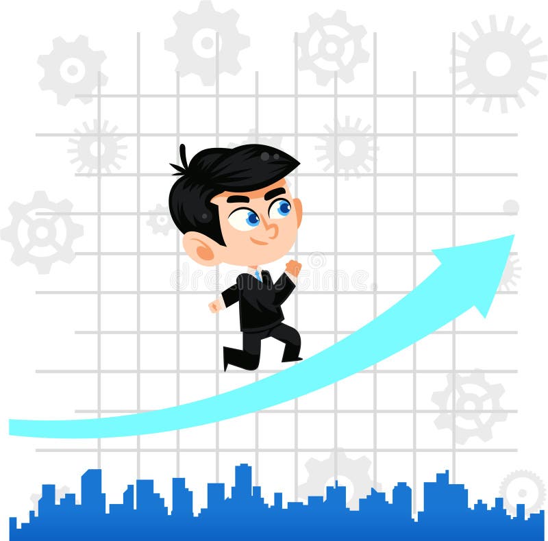 Office Teamwork or Business Meeting. Busy Corporate Cartoon Work Stock ...