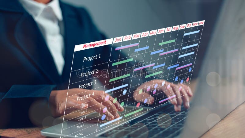Project Manager and Updating Tasks and Milestones Progress Planning ...