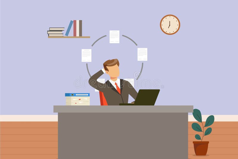 Project Manager Unsure of Which Task To Prioritise, Confused Worker ...