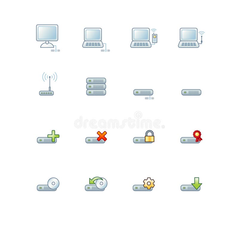 Project network series stock vector. Illustration of internet - 3222424
