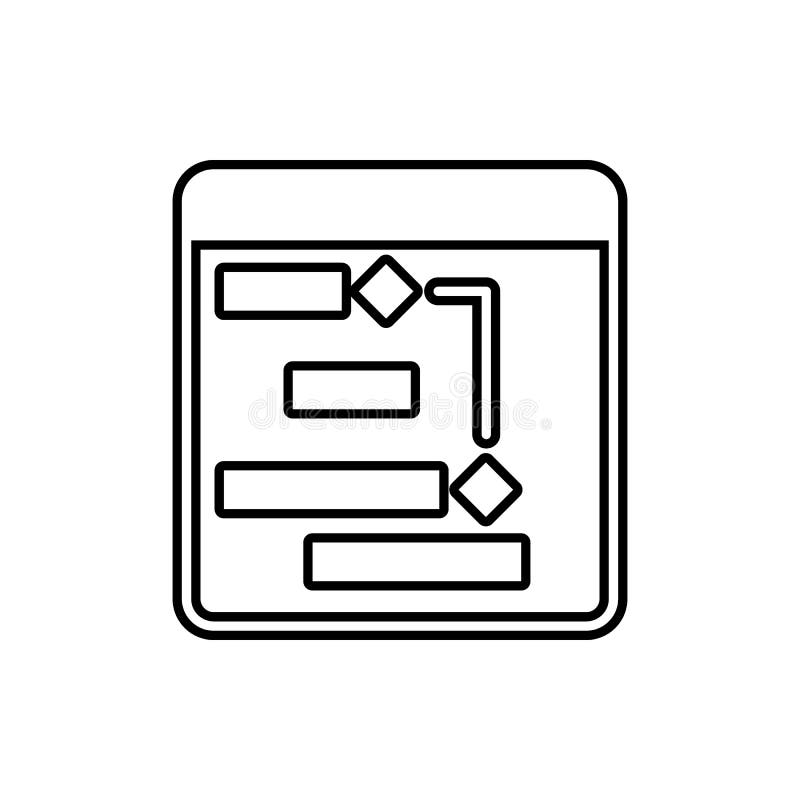 Project Plan Icon. Element of Software Development for Mobile Concept ...
