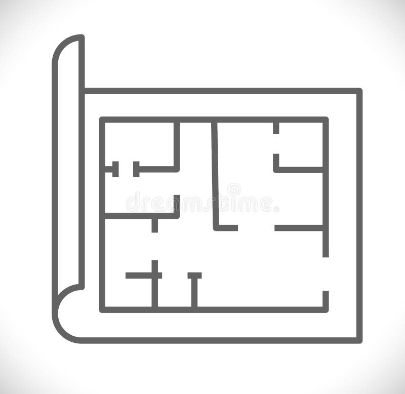 Project plan icon stock vector. Illustration of vector - 210013555