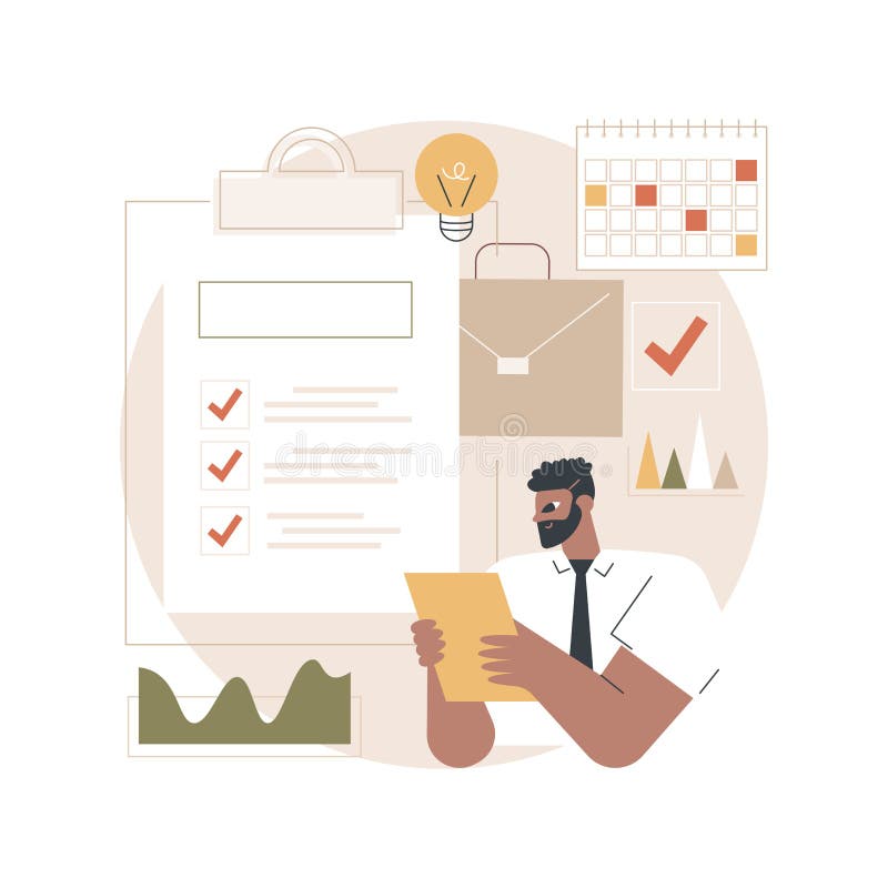 Project Planning Abstract Concept Vector Illustration Stock Vector ...