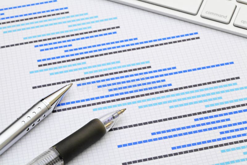 Project planning stock image. Image of document, computer - 38454709
