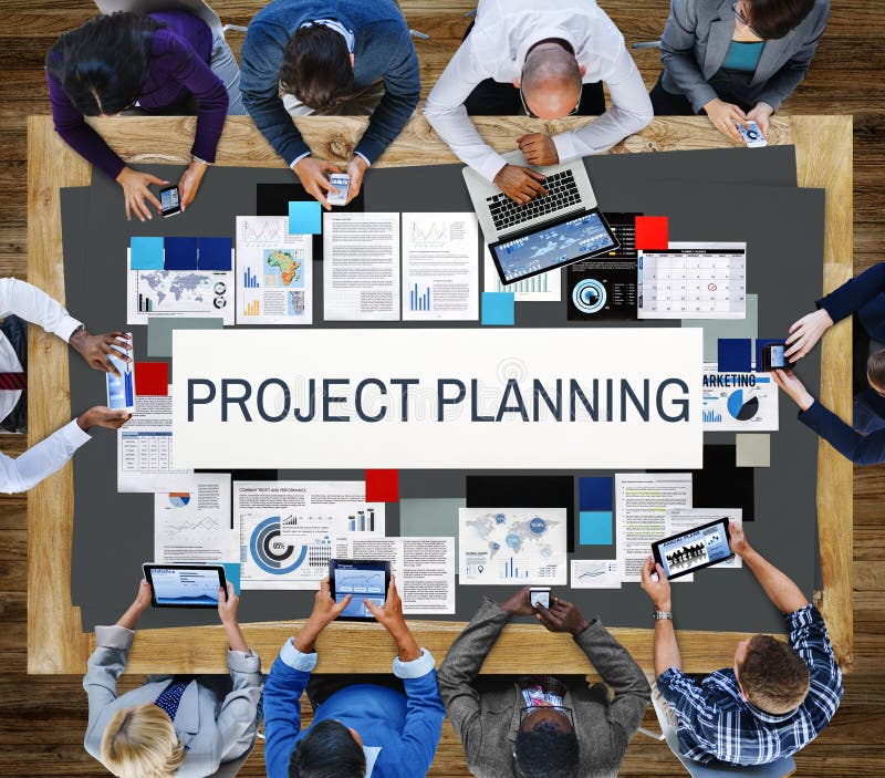 Project Planning Software for Modish Business Project Management Stock ...