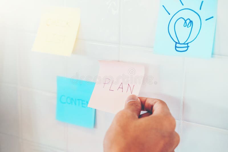 Project Planning Innovation Creativity Inspiration Ideas Stock Image ...