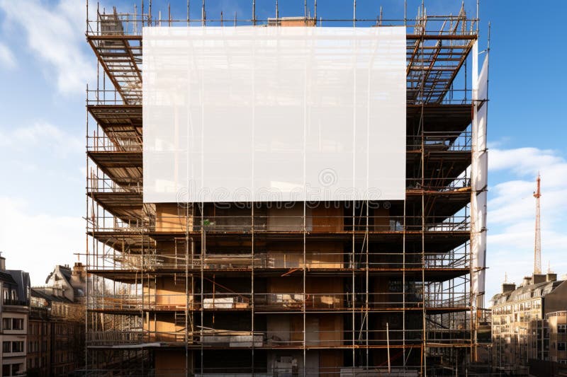 Project Planning Perfection Scaffold and Building Mock Up in a ...