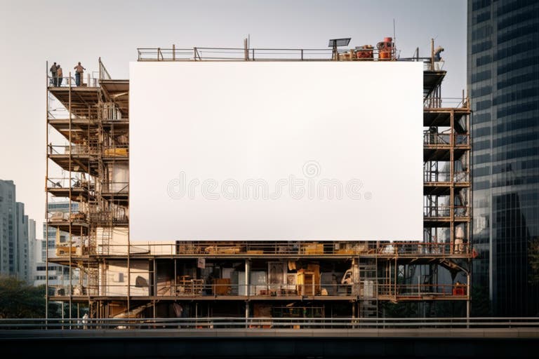 Project Planning Perfection Scaffold and Building Mock Up in a ...