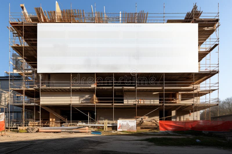 Project Planning Perfection Scaffold and Building Mock Up in a ...